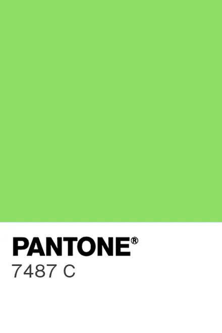 PANTONE 7487 C - Pantone色号库|Pantone潘通中国官网