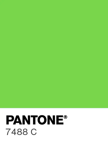 PANTONE 7488 C - Pantone色号库|Pantone潘通中国官网