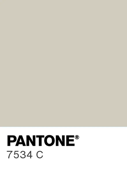 PANTONE 7534 C - Pantone色号库|Pantone潘通中国官网
