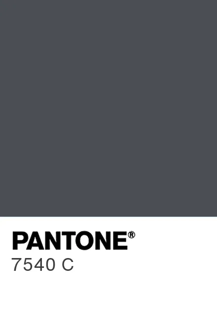 PANTONE 7540 C - Pantone色号库|Pantone潘通中国官网