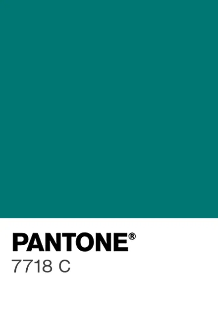 PANTONE 7718 C - Pantone色号库|Pantone潘通中国官网
