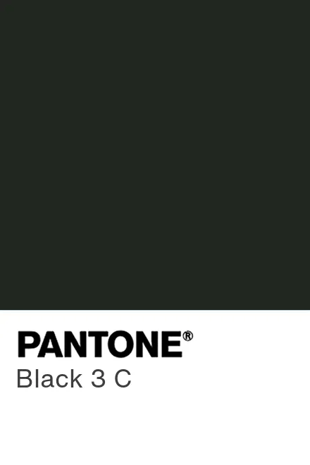 PANTONE Black 3 C - Pantone色号库|Pantone潘通中国官网