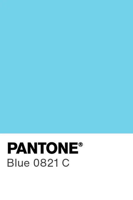 PANTONE Blue 0821 C - Pantone色号库|Pantone潘通中国官网
