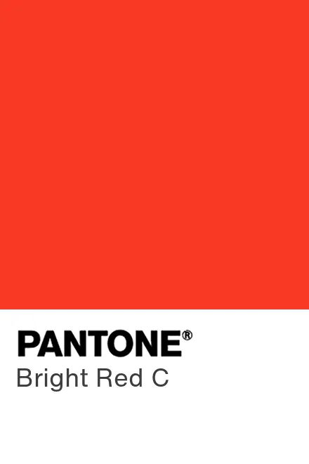 PANTONE Bright Red C - Pantone色号库|Pantone潘通中国官网