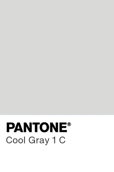 PANTONE Cool Gray 1 C - Pantone色号库|Pantone潘通中国官网