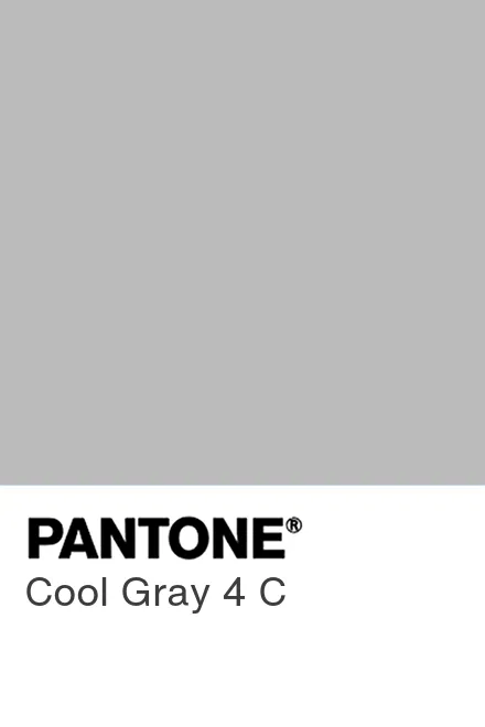 PANTONE Cool Gray 4 C - Pantone色号库|Pantone潘通中国官网