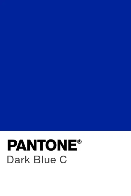 PANTONE Dark Blue C - Pantone色号库|Pantone潘通中国官网