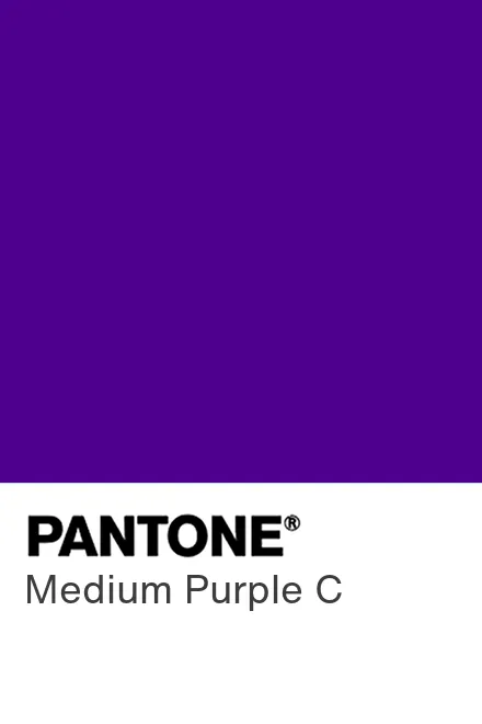PANTONE Medium Purple C - Pantone色号库|Pantone潘通中国官网