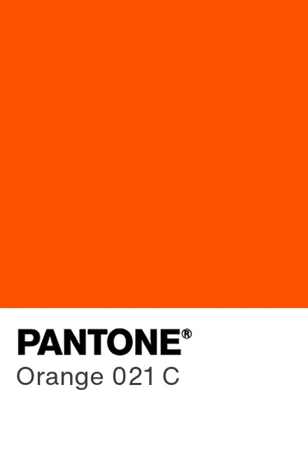 PANTONE Orange 021 C - Pantone色号库|Pantone潘通中国官网