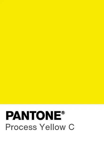 PANTONE Process Yellow C - Pantone色号库|Pantone潘通中国官网