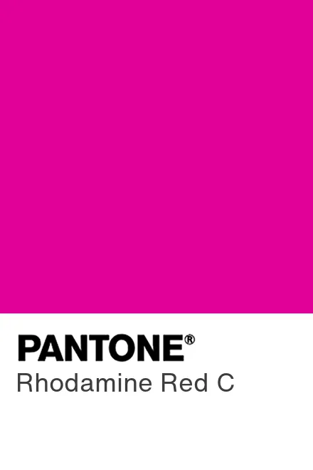 PANTONE Rhodamine Red C - Pantone色号库|Pantone潘通中国官网