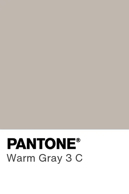 PANTONE Warm Gray 3 C - Pantone色号库|Pantone潘通中国官网