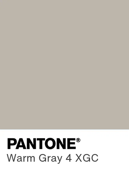 PANTONE Warm Gray 4 XGC - Pantone色号库|Pantone潘通中国官网