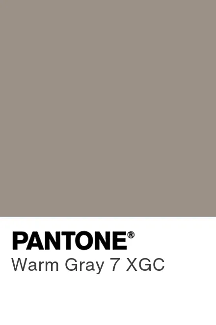 PANTONE Warm Gray 7 XGC - Pantone色号库|Pantone潘通中国官网