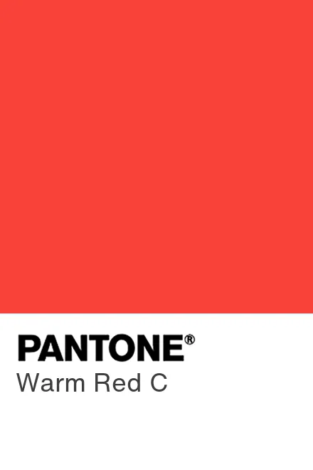 PANTONE Warm Red C - Pantone色号库|Pantone潘通中国官网